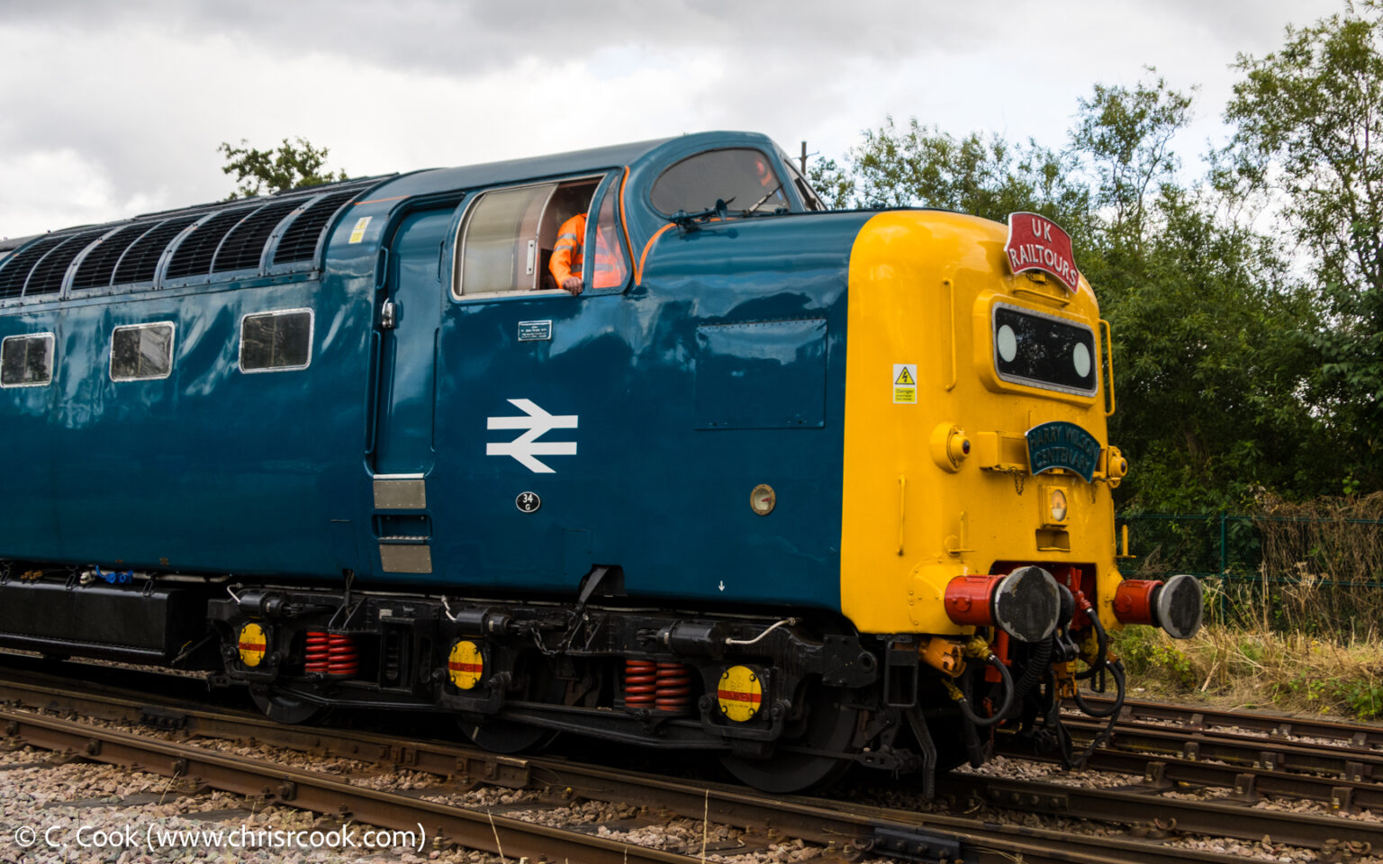 A Deltic in Malton – www.chrisrcook.com