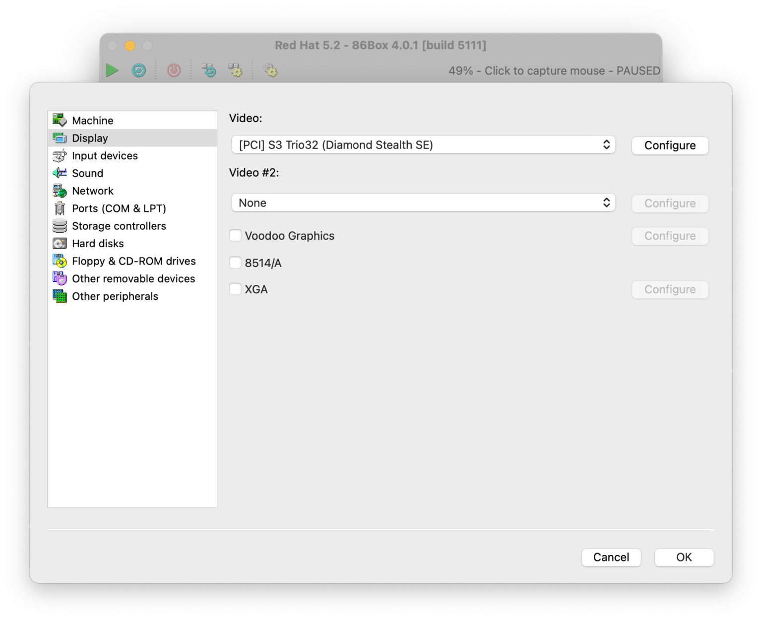 Getting Red Hat Linux 5.2 up and running on 86Box – www.chrisrcook.com