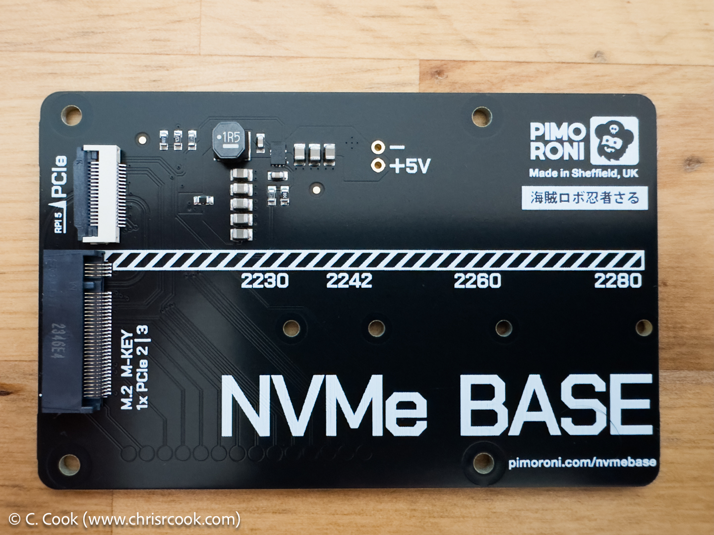 Pimoroni Raspberry Pi 5 NVME Kit – www.chrisrcook.com