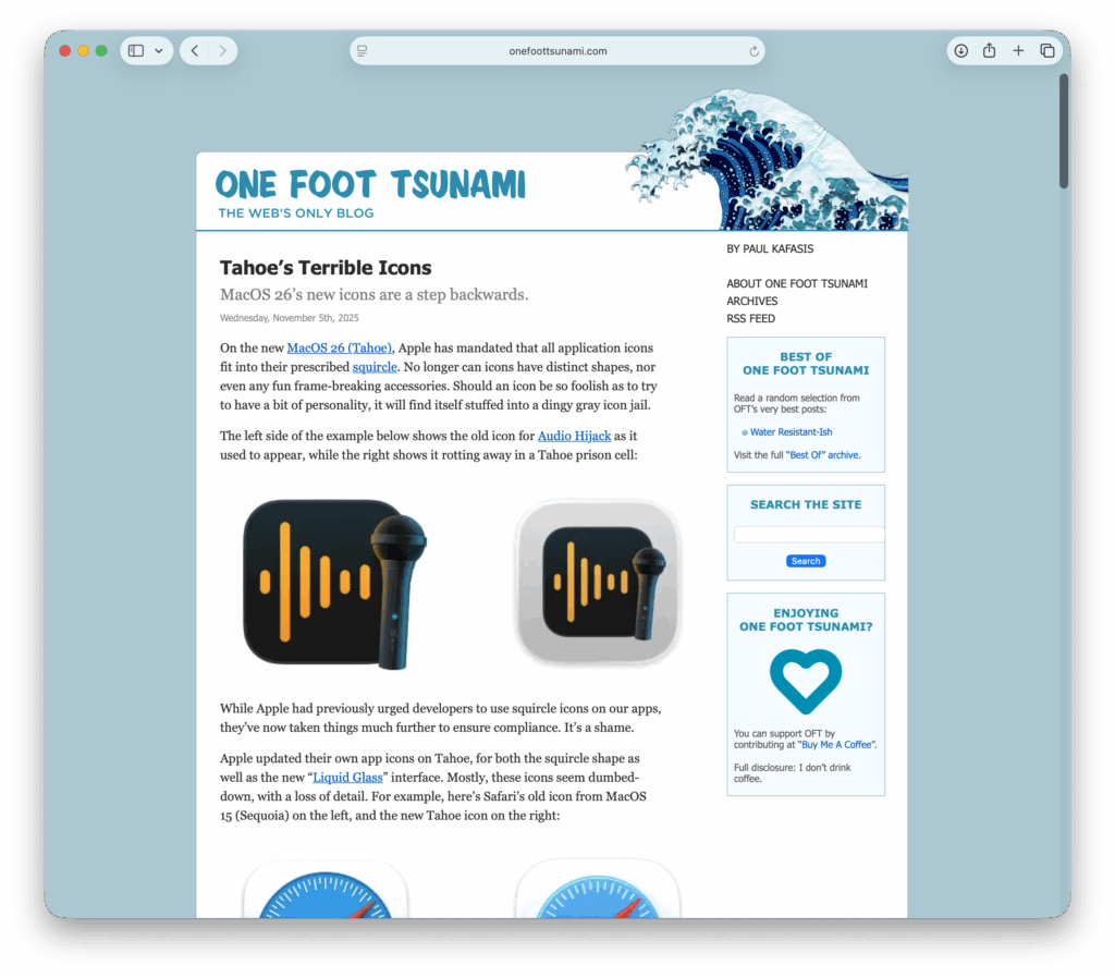 MacOS Tahoe’s Terrible Icons – www.chrisrcook.com